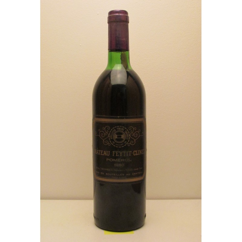 Château Feytit Clinet 1980 Pomerol Prix
