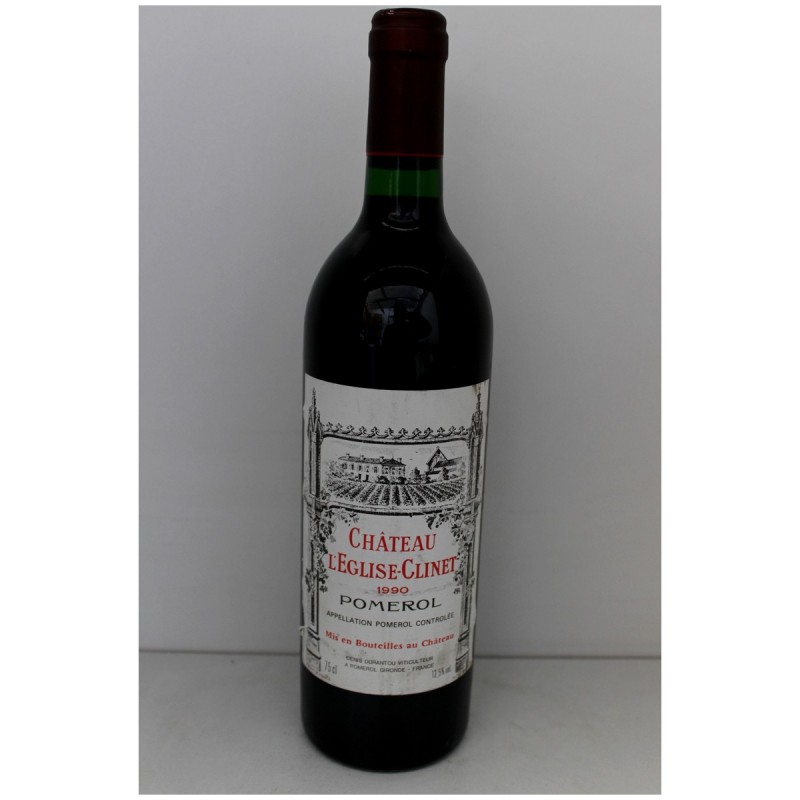 Château l'Église Clinet 1990 Pomerol Prix