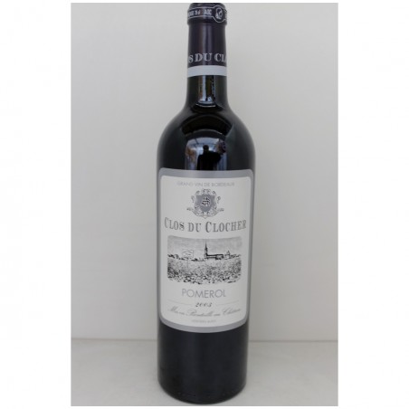Clos du Clocher 2003 Pomerol Prix