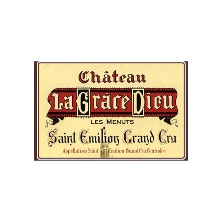 Château La Grace Dieu 1979 Les Menuts Saint Emilion Grand Cru Prix