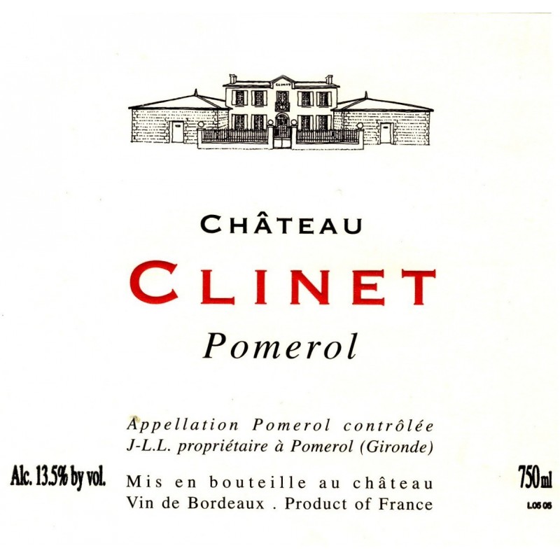 Château Clinet 1989 Pomerol Prix