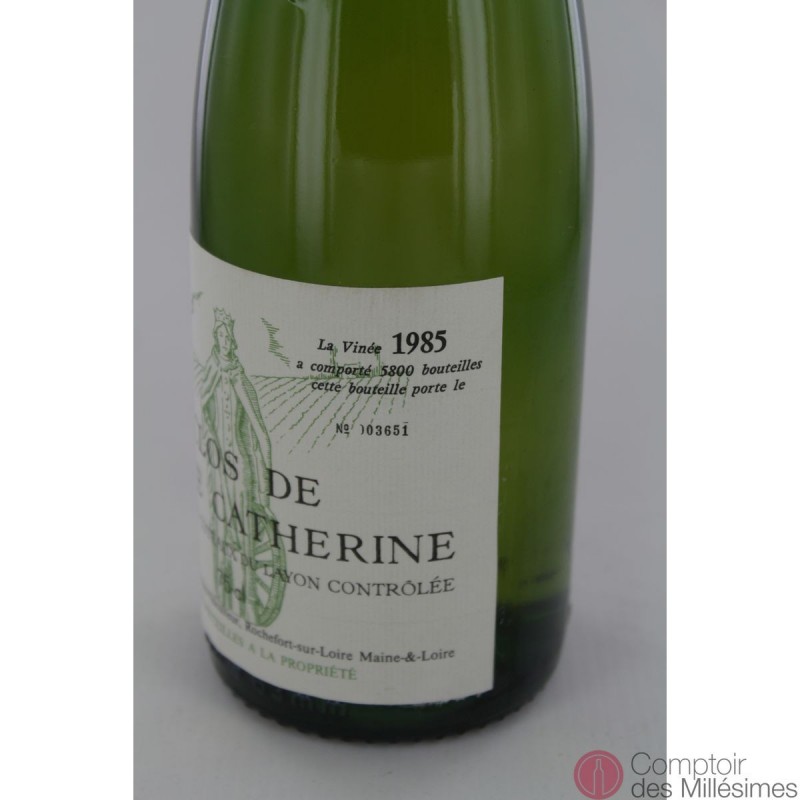 Clos de Ste Catherine 1985 Coteaux du Layon - Domaine des Baumard Achat ...