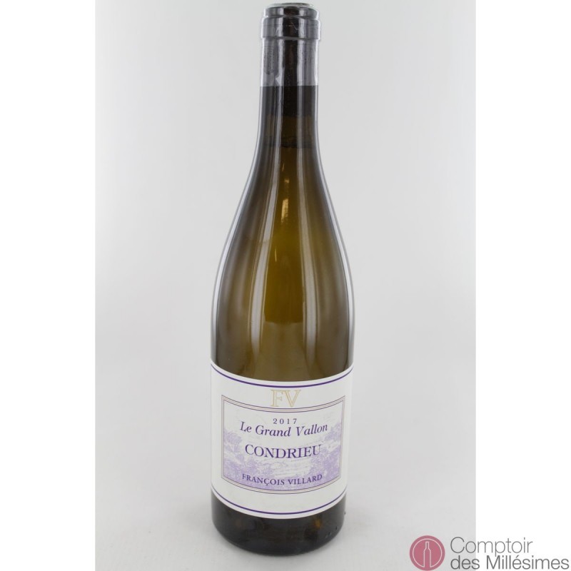 Condrieu Le grand Vallon 2017 - François Villard au Meilleur Prix