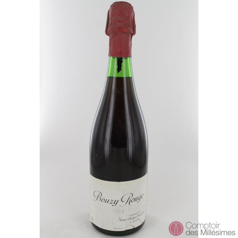 Bouzy rouge 1953 - Widow Clicquot Coteaux champenois