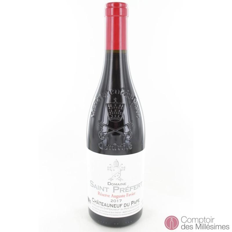 Chateauneuf-du-Pape 2017 Réserve Auguste Favier - St Prefert au ...