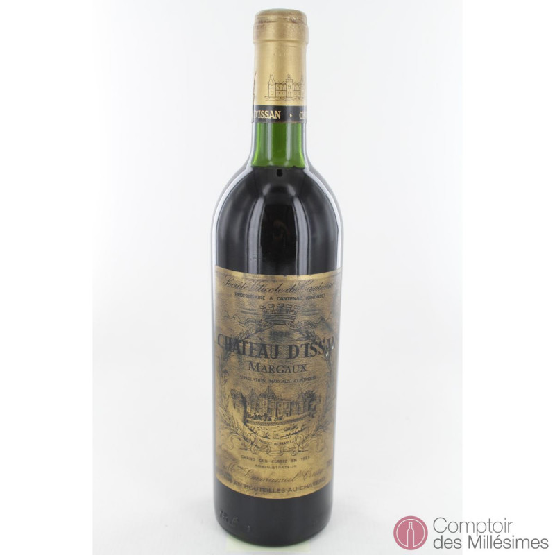 Chateau d'Issan 1978 3eme grand cru classé de Margaux Prix