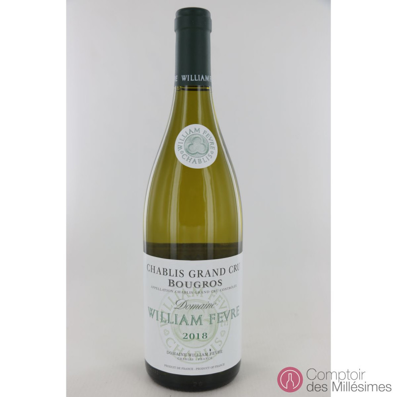 Chablis Grand Cru Bougros 2018 - William Fevre - Prix