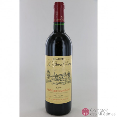 Chateau La Grace Dieu 1990 Saint Emilion Grand Cru Prix
