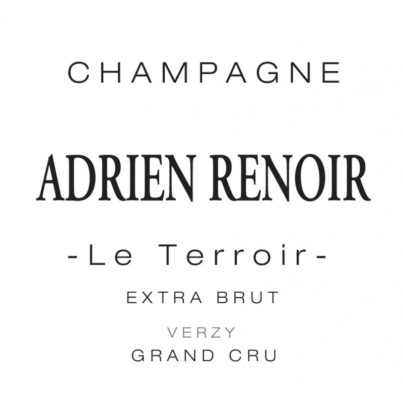 Champagne Extra Brut "Le Terroir" Grand Cru - Magnum - Adrien Renoir