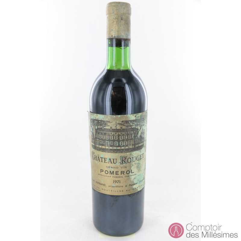 Château Rouget 1971 Pomerol Prix