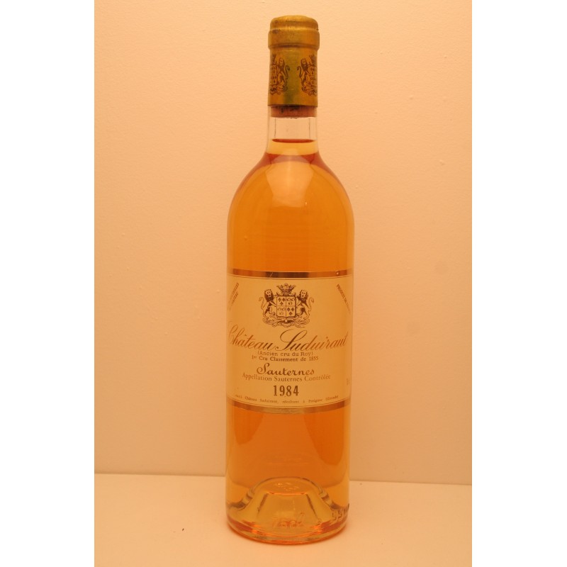 Château Suduiraut 1984 Sauternes - 1er Grand Cru Classé Prix