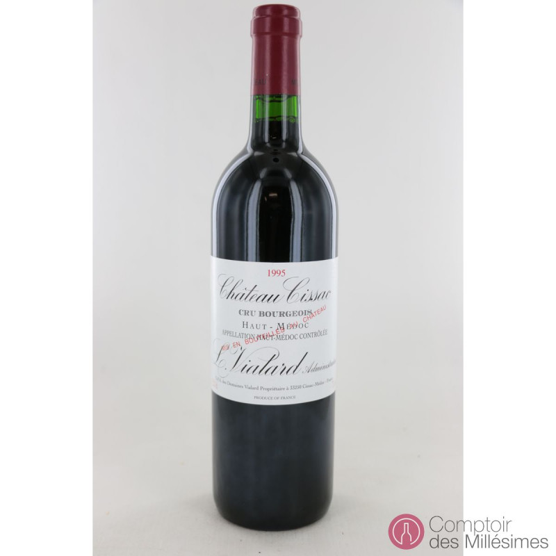Château Cissac 1995 - Haut-Médoc - Cru Bourgeois Prix