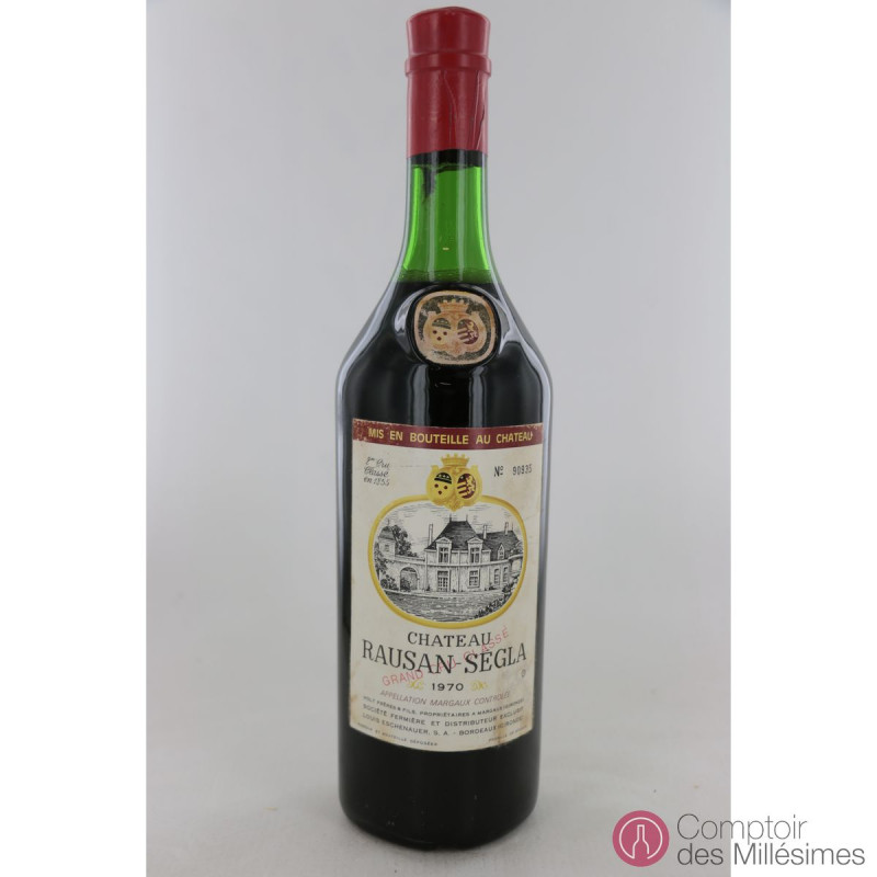 Château Rauzan Ségla 1970 - 2ème Grand Cru Classé de Margaux Prix