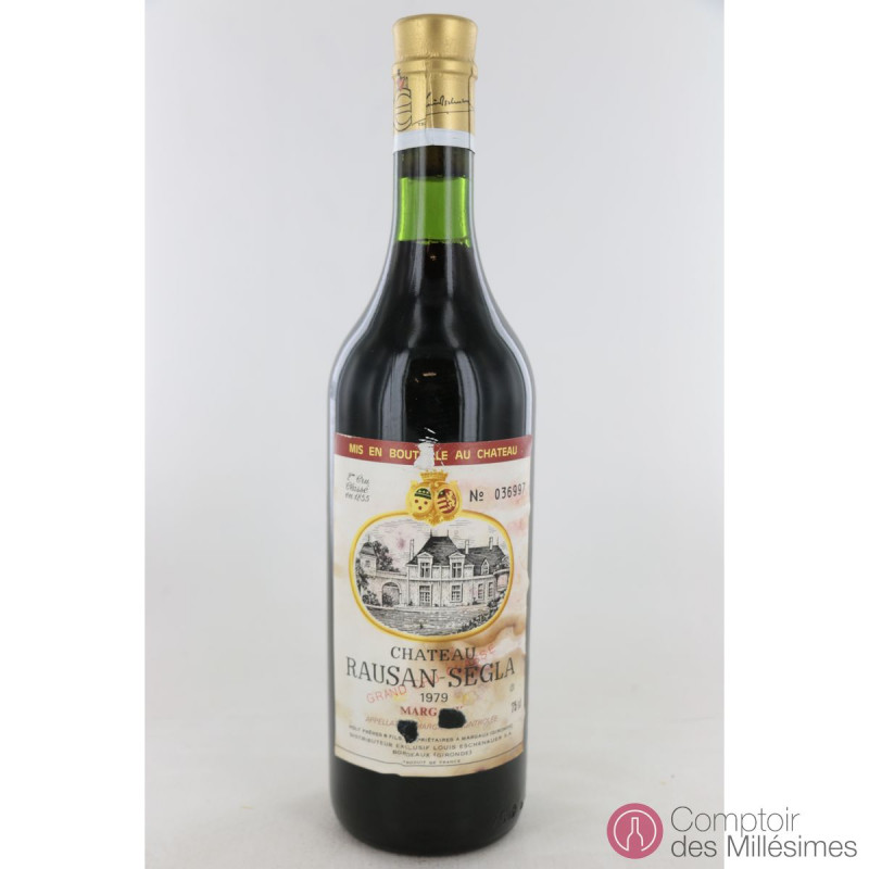 Château Rauzan Ségla 1979 - 2ème Grand Cru Classé de Margaux Prix