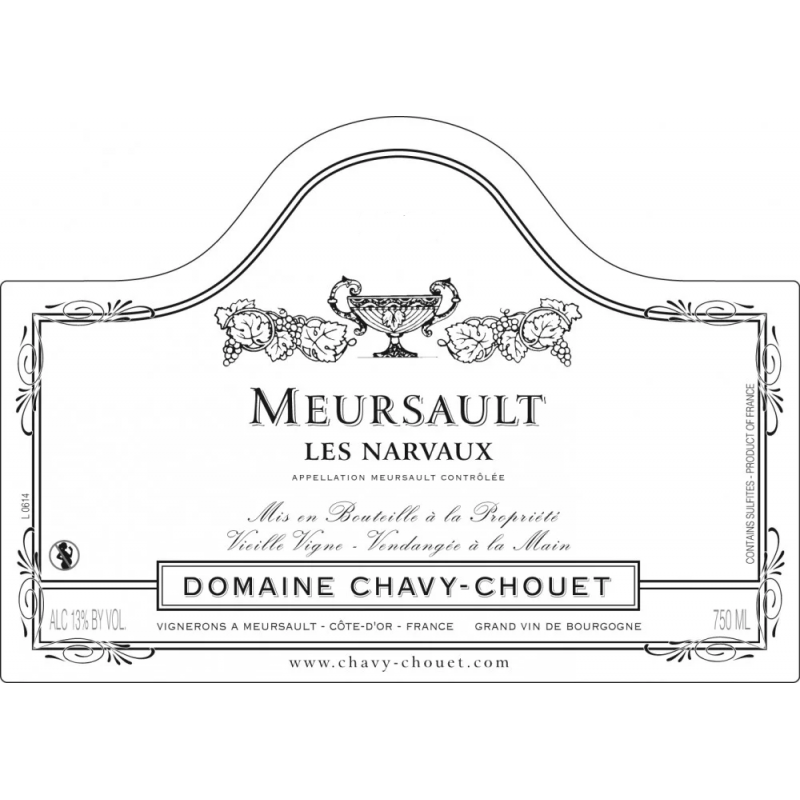 Meursault 2019 Les Narvaux - Chavy-Chouet - Prix