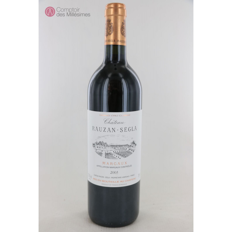Château Rauzan Ségla 2001 - 2ème Grand Cru Classé de Margaux Prix