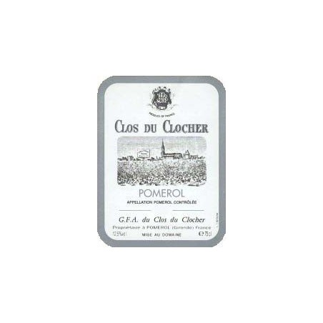 Clos du Clocher 2005 - Pomerol at the best price