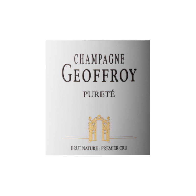 Champagne Pureté Brut Nature - Geoffroy en stock