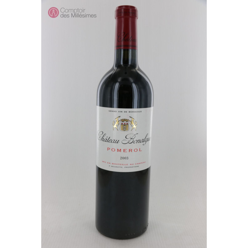 Château Bonalgue 2003 - Pomerol au Meilleur Prix