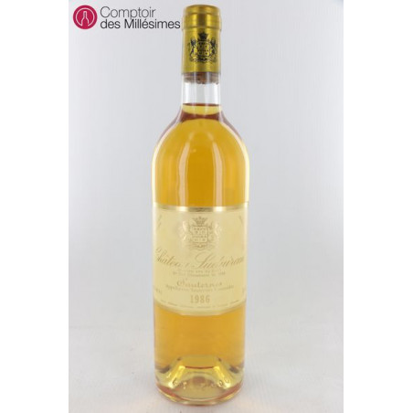 Château Suduiraut 1986 Sauternes - 1er Grand Cru Classé Prix