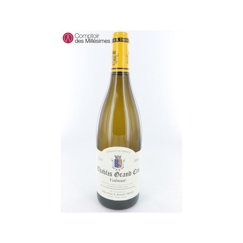 Chablis Grand Cru Valmur 2021 - Jean-Paul et Benoit Droin