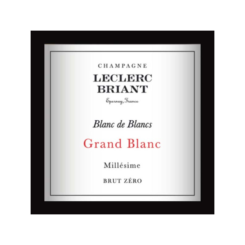 Grand Blanc 2015 Blanc de Blancs - Champagne Leclerc Briant