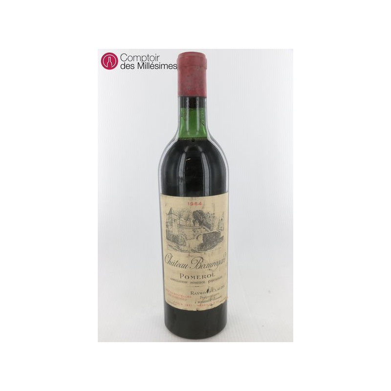 Château Beauregard 1964 - Old vintage wines from Pomerol