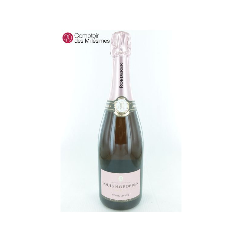 Louis Roederer Rosé vintage 2009 - Champagne Millésimé