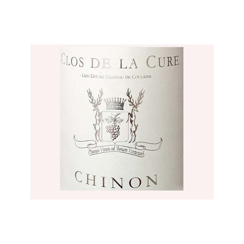 Chinon White 2021 Clos de La Cure, Château de Coulaine wines