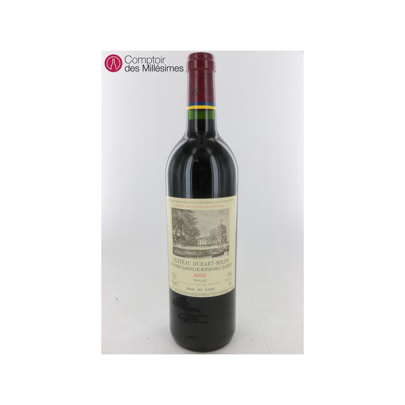 Château Duhart-Milon 2002 Pauillac - 4ème Grand Cru Classé Prix Château Duhart-Milon 2002 Pauillac - 4ème Grand Cru Classé Prix
