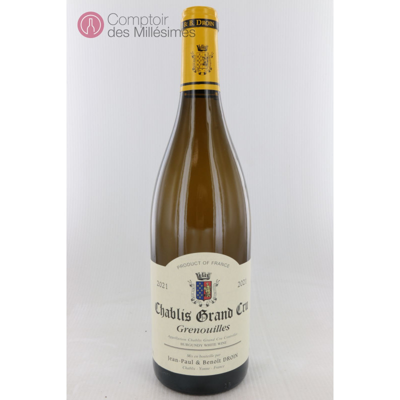 Chablis Grand Cru 2021 Grenouilles, Jean-Paul & Benoit Droin