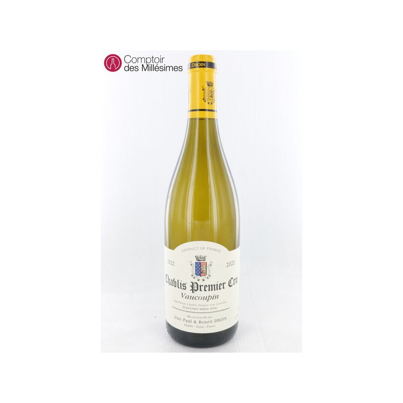 Chablis 1er Cru Vaucoupin 2022 - JP et Benoit Droin