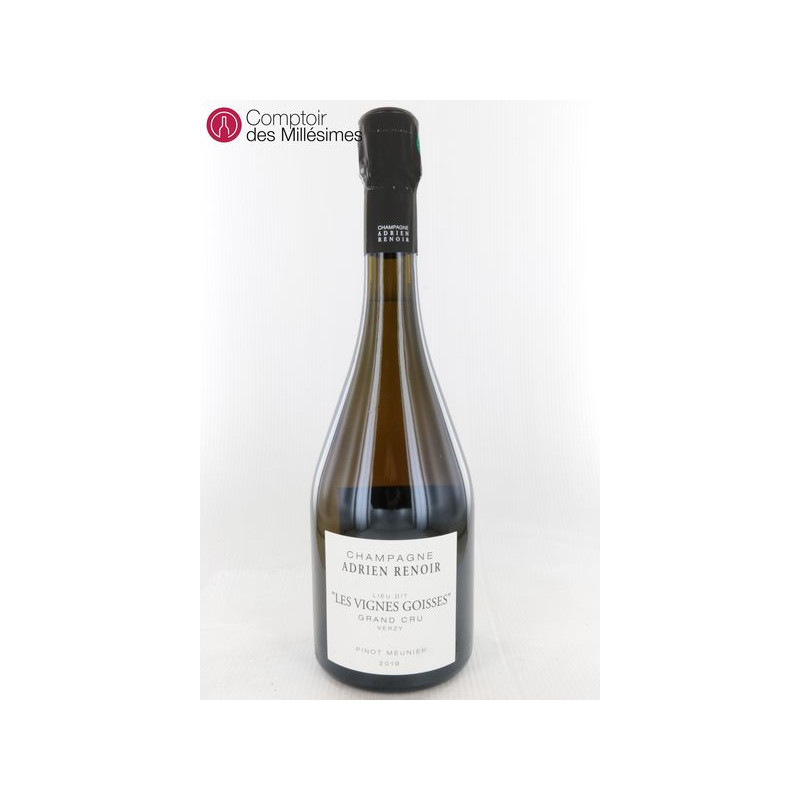 Champagne Les Vignes Goisses 2019 Grand Cru - Adrien Renoir