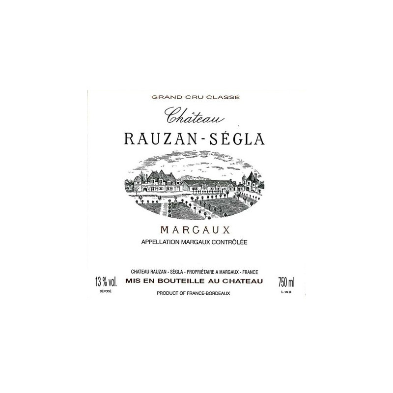 Château Rauzan Ségla 2020, 2nd Grand Cru Rated from Margaux