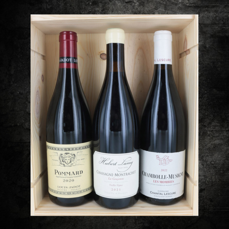 Coffret Vins Bourgogne Prestige | 3 Bouteilles d'Exception