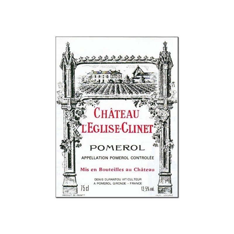 Château l'Église Clinet 2010, Grand vin de Pomerol