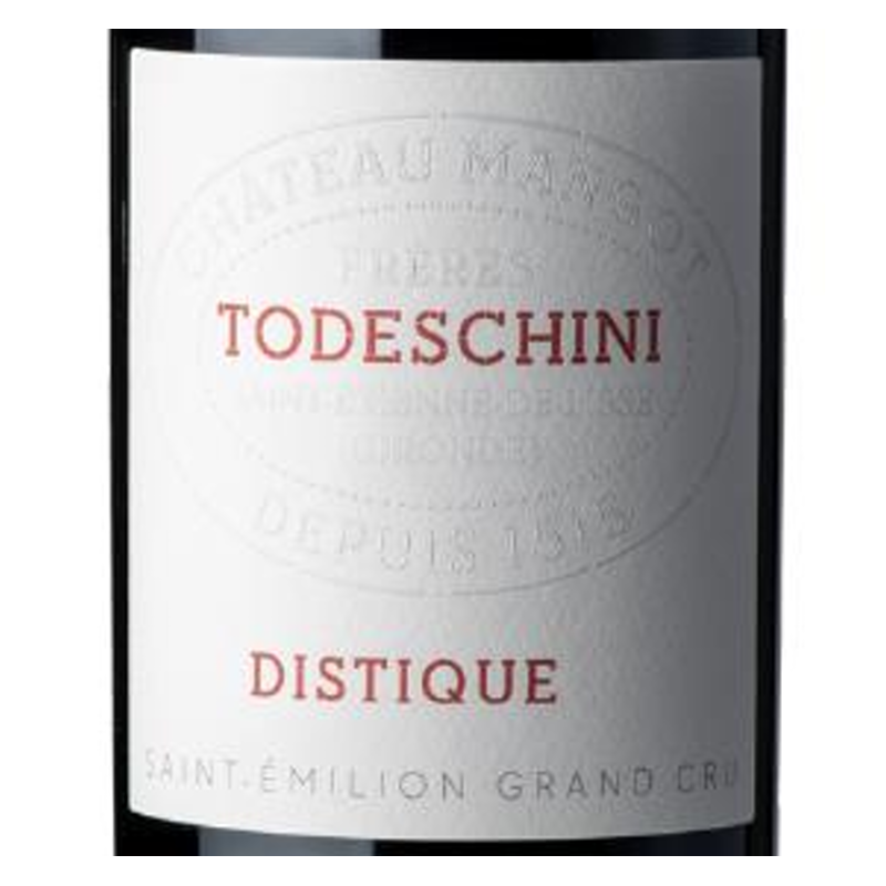 Distique "11" 2018 - Mangot Saint Emilion