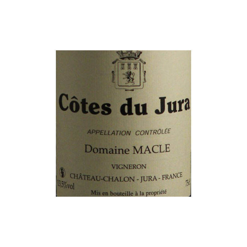 Côte du Jura 2016 - Domaine Macle - Achat au Meilleur Prix