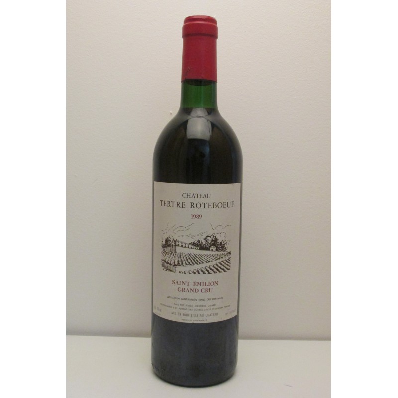 Château Tertre Roteboeuf 1989 Saint-Emilion Grand Cru Prix