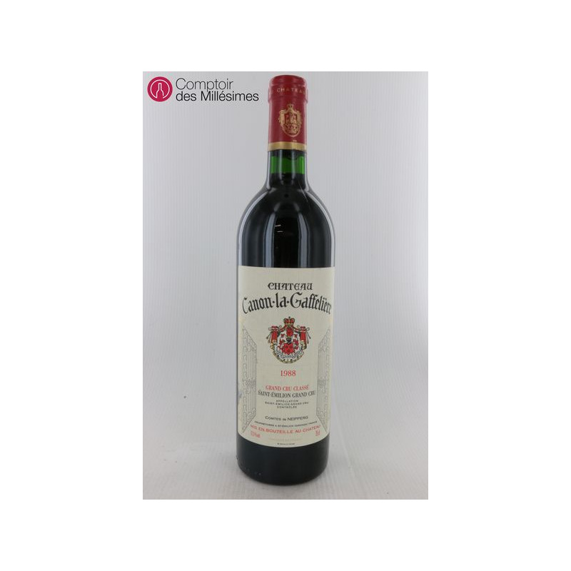 Château Canon la Gaffelière 1988 Saint-Emilion - Premier Grand Cru Classé Prix