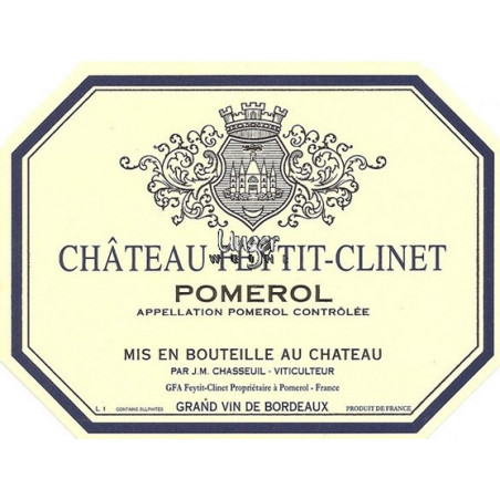 Château Feytit Clinet 2013 Pomerol Prix