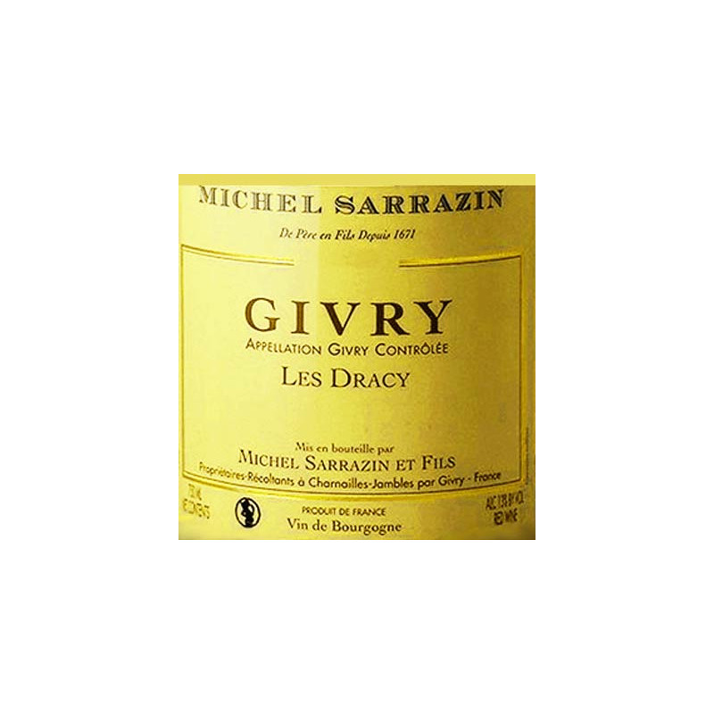 Givry Blanc Dracy 2023 - Michel Sarrazin et Fils