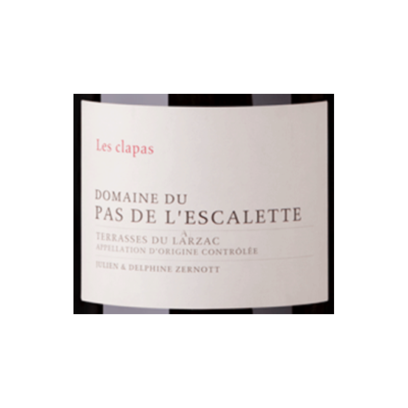 Les Clapas Rouge 2022 - Domaine du Pas de l'Escalette