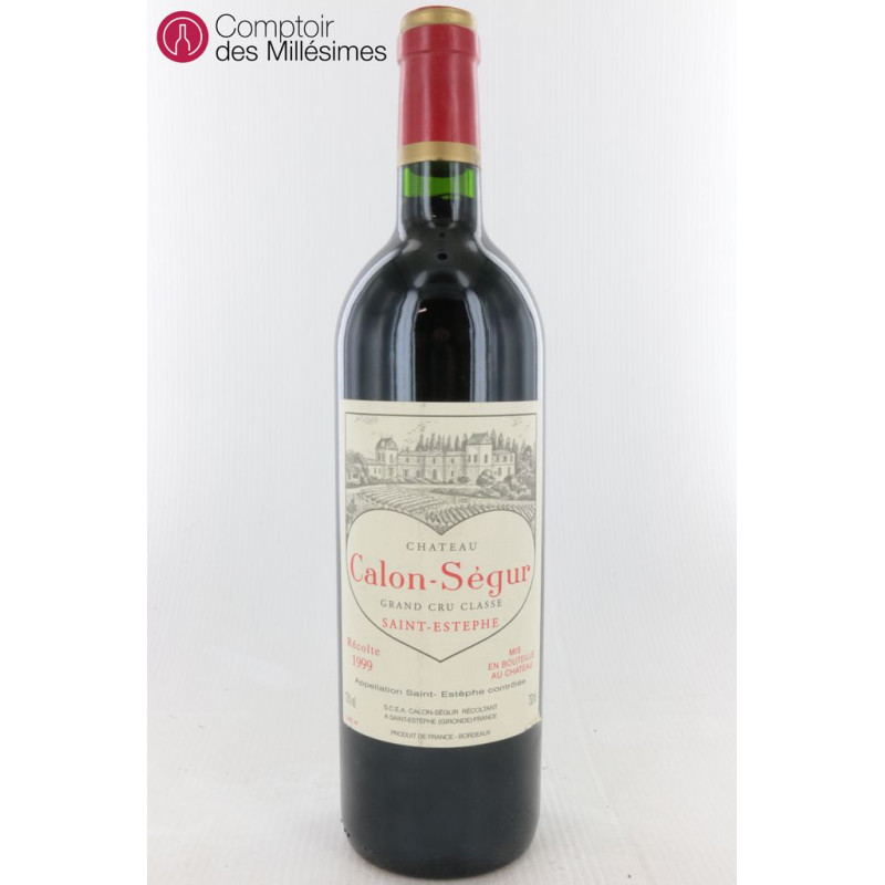 Château Calon Ségur 1999, Saint-Estèphe Grand Cru