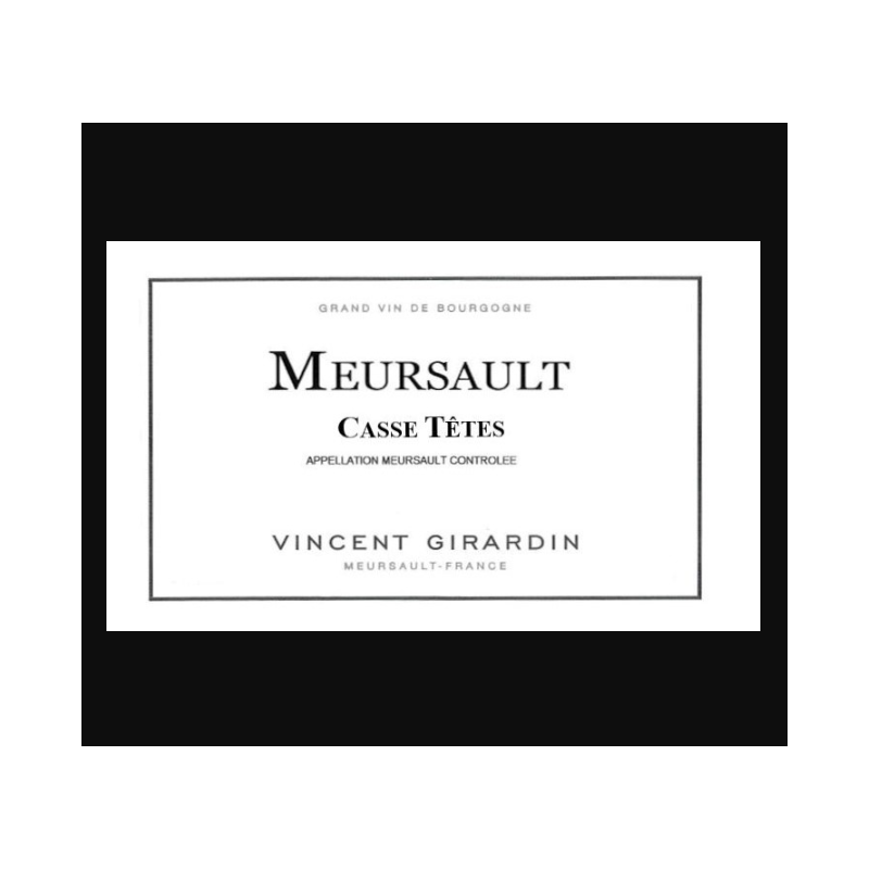 Meursault Les Casse-Têtes 2021 - Vincent Girardin