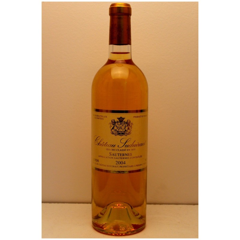 Château Suduiraut 2004 Sauternes - 1er Grand Cru Classé Prix