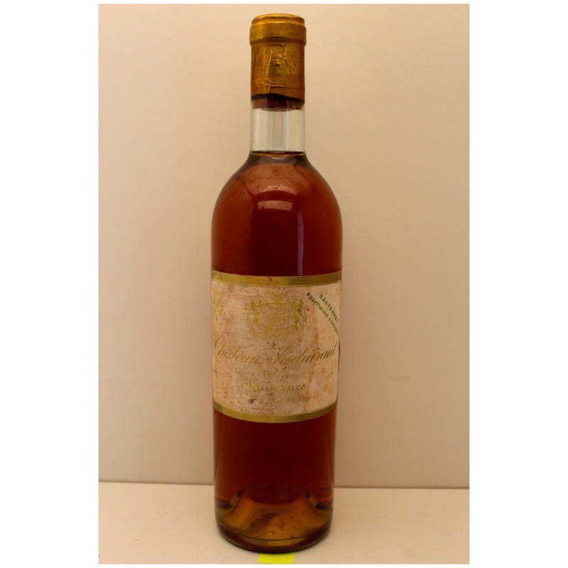 Château Suduiraut 1965 Sauternes - 1er Grand Cru Classé Prix